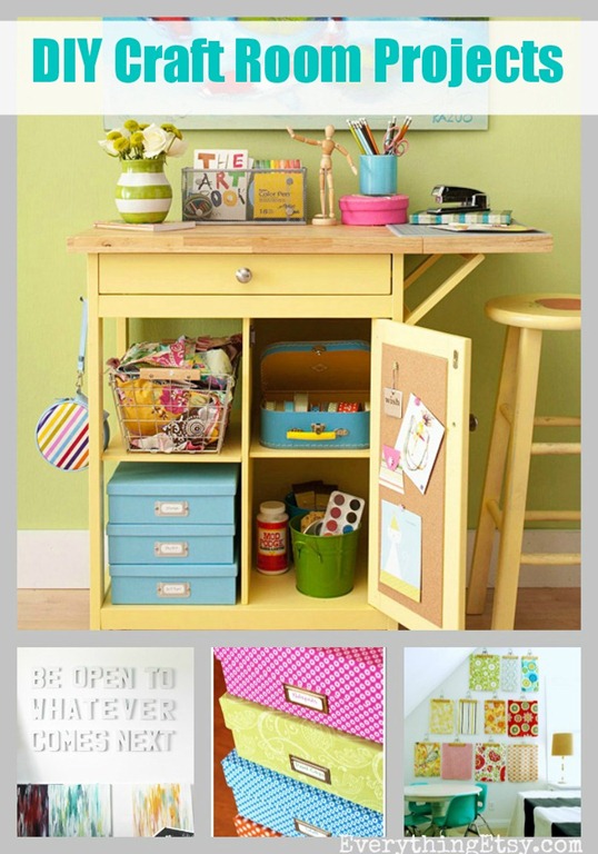 7 Simple DIY Projects For Your Craft Room 7 Simple DIY Projects For Your Craft Room