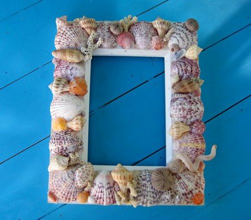 Make A Shell Frame {Tutorial} - EverythingEtsy.com
