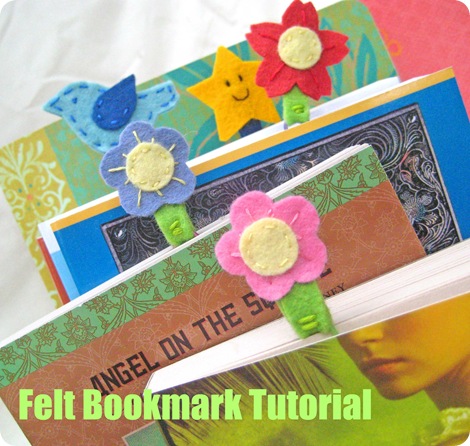 Felt Bookmarks {Tutorial} – Back-to-School - EverythingEtsy.com