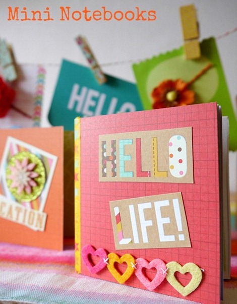 Mini Notebooks {DIY} & Summer Splash - EverythingEtsy.com