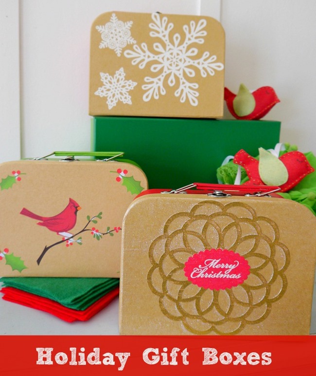 Holiday Gift Boxes {Easy DIY Craft} - EverythingEtsy.com
