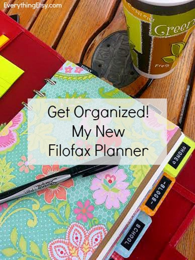 Get Organized–My New Filofax Planner - EverythingEtsy.com