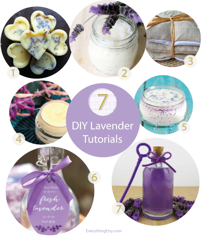 7 DIY Lavender Tutorials - EverythingEtsy.com