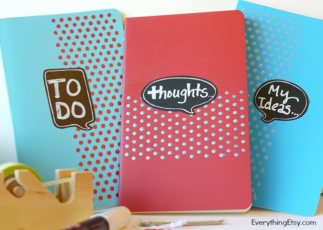 Quote Bubble Notebooks–Easy DIY Gift! - EverythingEtsy.com