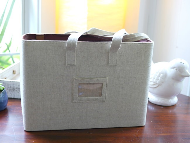 Creating an Office-in-a-Box {Get Organized} - EverythingEtsy.com