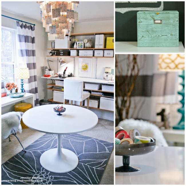 Craft Room Makeover - Studio Pebbles - EverythingEtsy.com