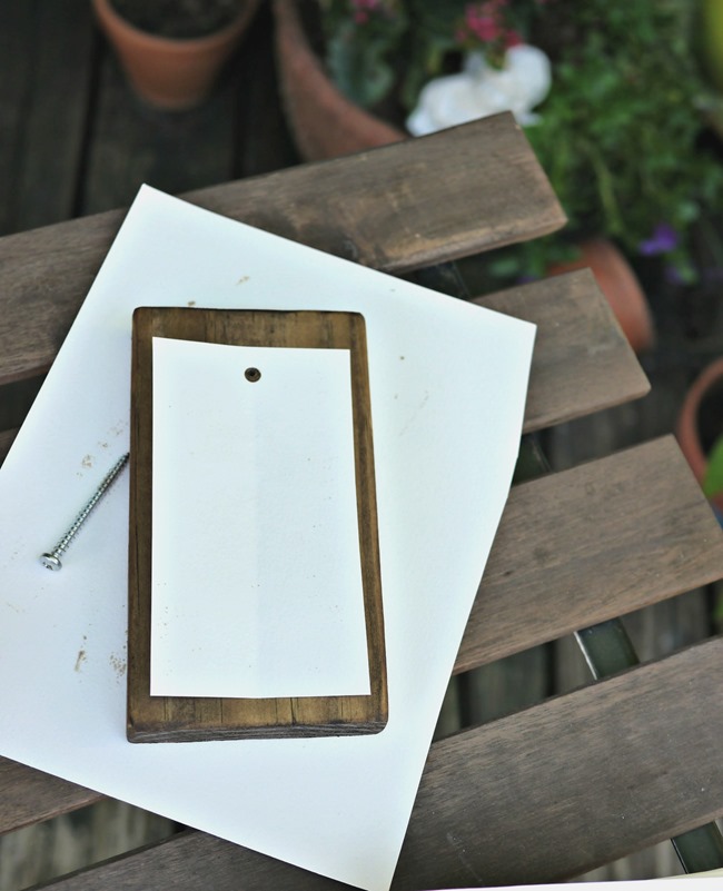 DIY Rustic Chic Note Pad - EverythingEtsy.com