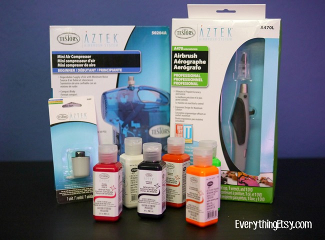 DIY Halloween Treat Bags Using a Testors® Aztek Airbrush ...