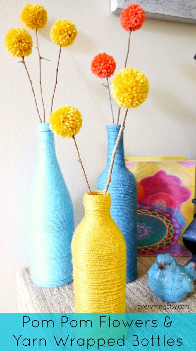 12 DIY Decor Yarn Projects - EverythingEtsy.com