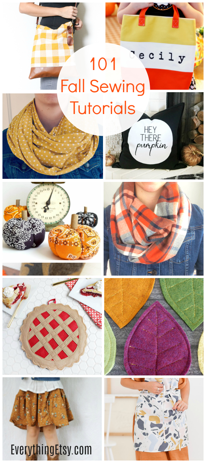 101 Fall Sewing Tutorials {Free Patterns You’ll Love!} - EverythingEtsy.com