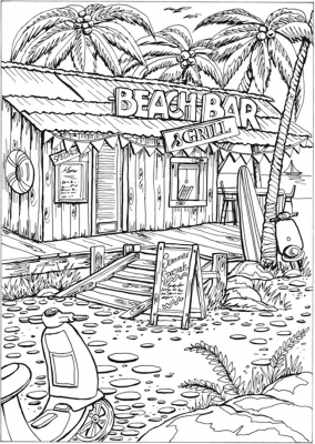 7-Free-Printable-Coloring-Pages-for-Adults-and-Children-Beach-Bar ...