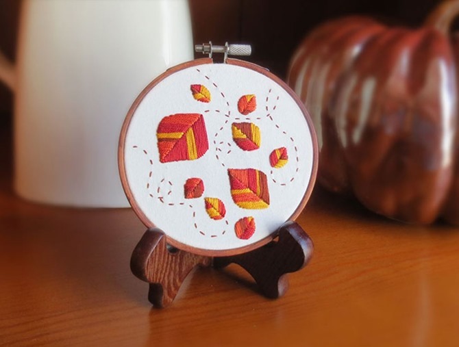 5 Free Fall Embroidery Patterns - EverythingEtsy.com
